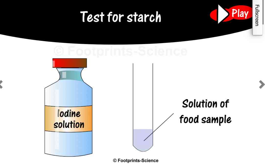Testing for sugars and starch quiz questions - Footprints-Science ...